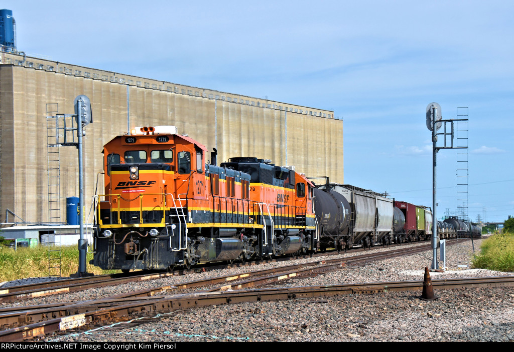 BNSF 1271 NB BNSF Wichita Falls Sub